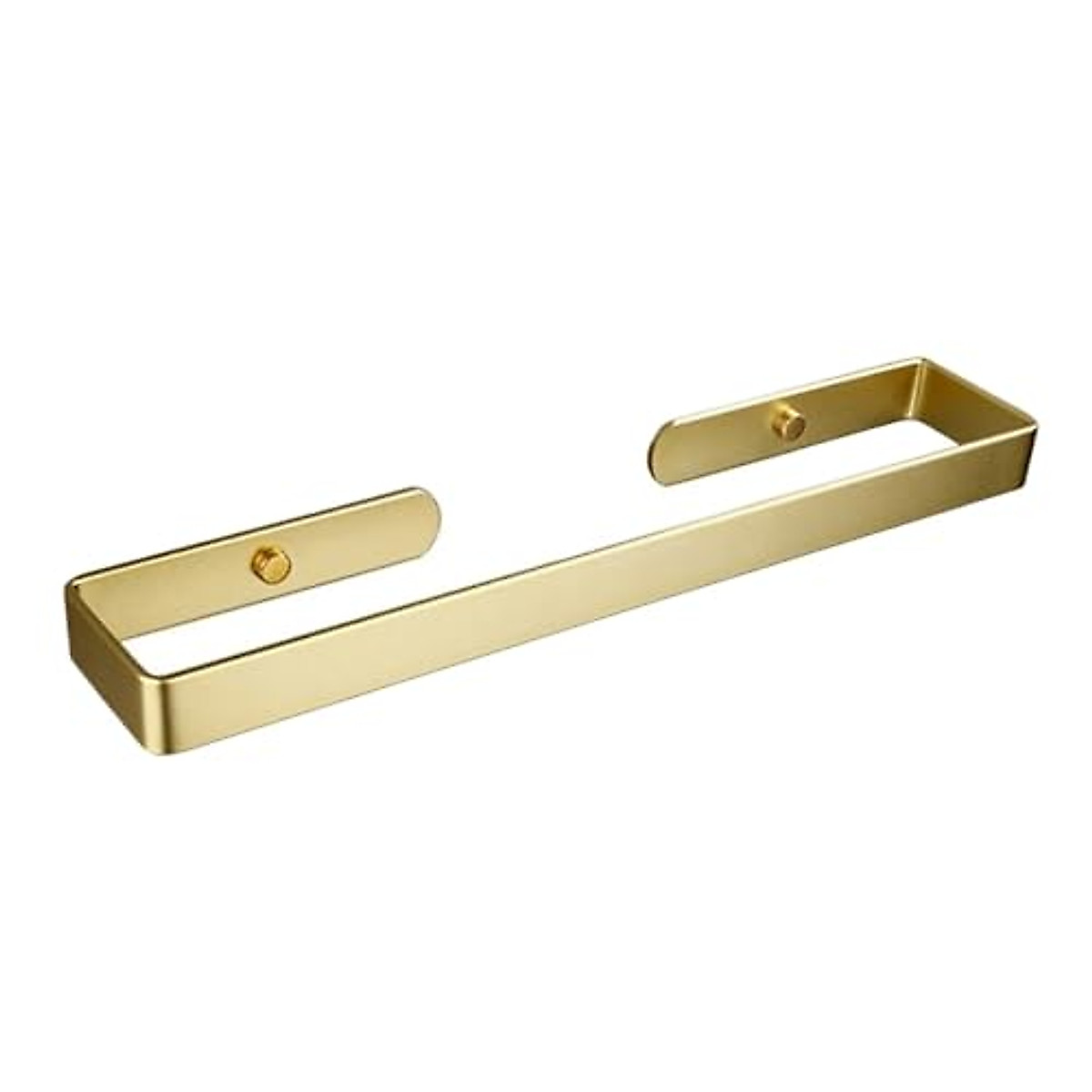 Towel Holder Bathroom Rack Bar Golden Kitchen Roll Paper Hand Towel Hanger Self Towel Hanger Self Storage Shelf Punching (Color : Golden.A)
