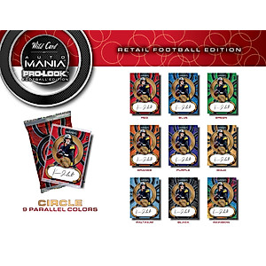 2022 Wild Card Auto Mania Pro Look Football Retail Edition Box Brock Purdy RC 4 Autographs Per Box