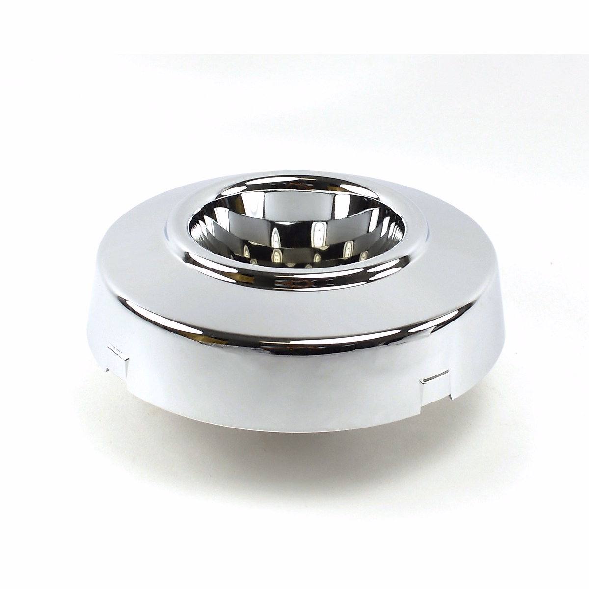 BB Auto New 4x4 Open Front Wheel Chrome Center Cap Replacement for 1999-2004 Ford F350 Super Duty Dually (Dual Rear Wheel)