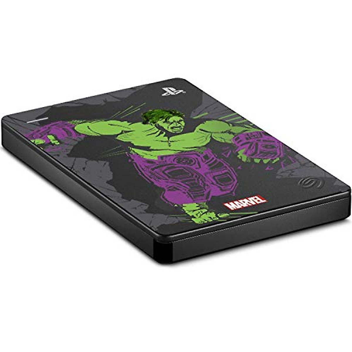 Seagate Game Drive for PS4 Marvel's Avengers LE - Hulk 2TB External Hard Drive - USB 3.0, Metallic Gray, Officially Licensed Compatibility with PS4 (STGD2000105)