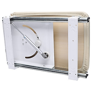 Pull Out Ironing Board 12” x 32” Retractable Hidden Ironing Board Closet Foldable Ironing Board with Heat-Resistant Ironing Board Cover