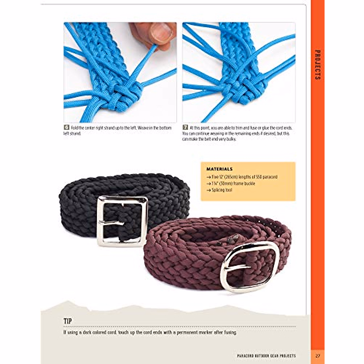 Paracord Outdoor Gear Projects: Simple Instructions for Survival Bracelets and Other DIY Projects (Fox Chapel Publishing) 12 Easy Lanyards, Keychains, and More using Parachute Cord for Ropecrafting