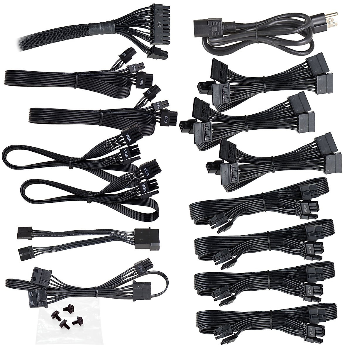 EVGA 210-GQ-1000-V1,1000 GQ, 80+ GOLD 1000W, Semi Modular, EVGA ECO Mode, 5 Year Warranty, Power Supply,Black