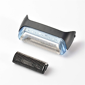 Shaver Foil and Cutter Fits Braun Cruzer 10B 20B Replacement 1000 Series Cruzer 1 2 3 4 Z20 Z30 Z40 Z50 Z60 2615 2675 2775 2776 2778 2838 Blue