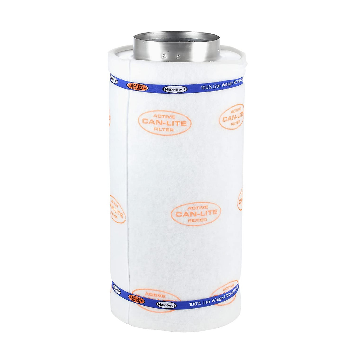 Can Filter Active CarFilter Mini 8- x 25-inch 800 CFM for maximum odor control in grow tents and other hydroponic systems