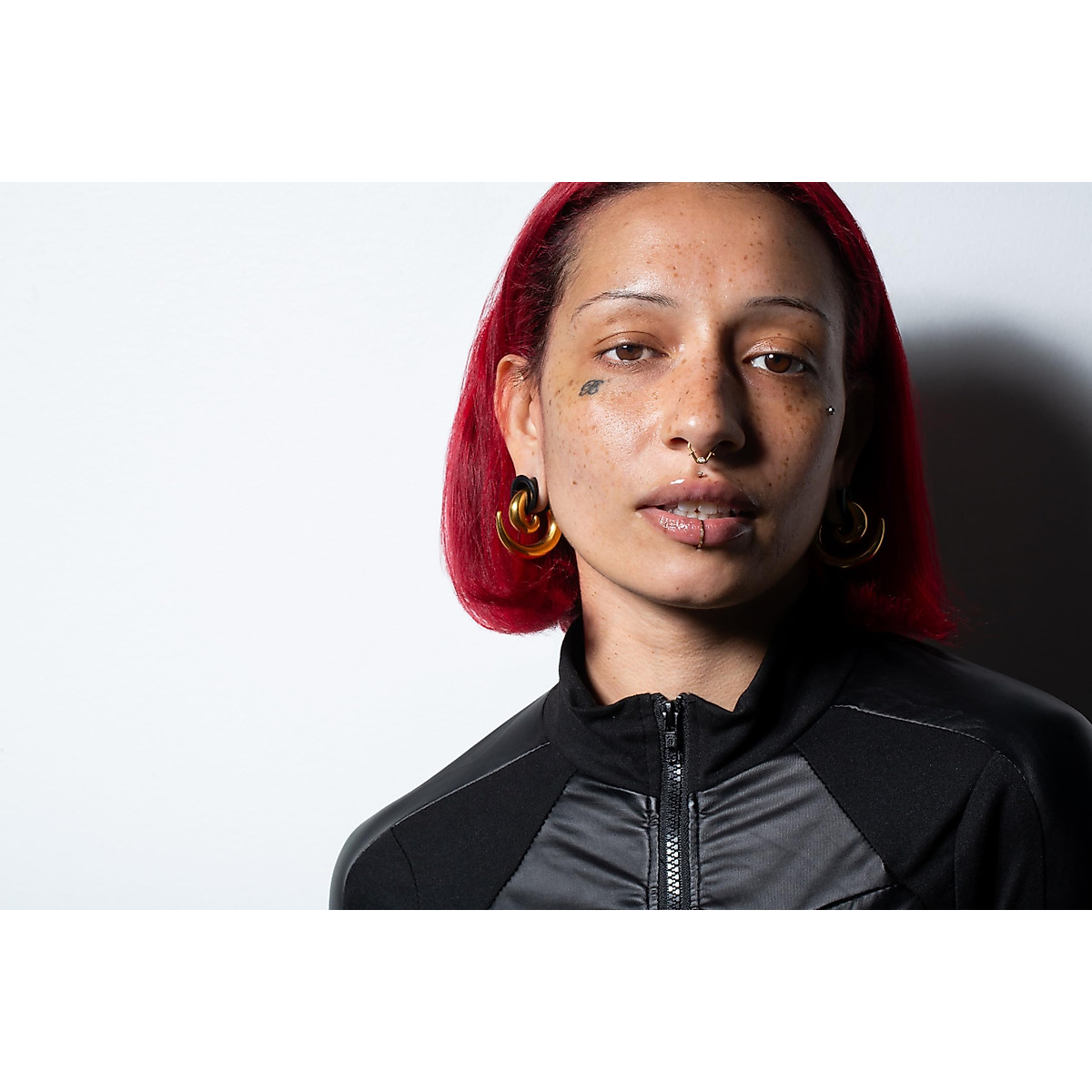 Pierced Owl 16G Implant Grade Titanium Rectangular Baguette CZ Crystal Lined Hoop Cartilage Helix Daith Rook Conch Hinged Segment Ring (Silver Tone, Diameter: 10mm)