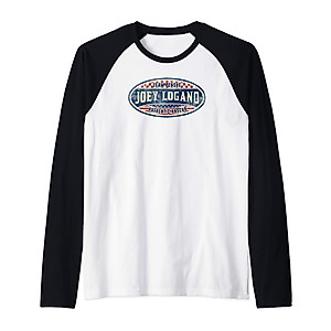 NASCAR - Joey Logano - Vintage Raglan Baseball Tee