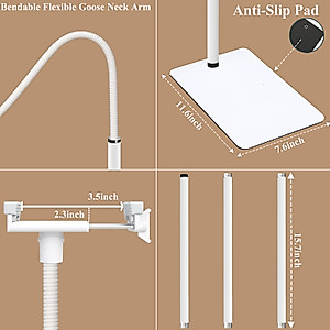 Baby Monitor Mount Floor Stand Holder Compactible with Infant Optics DXR-8 Pro,Nanit Pro,Vetch,eufy,Momcozy BM01,HelloBaby HB6550/66/248,UKSUP,ANMEATE SM935E,Arlo,VAVA,Baby Monitor with a Screw Hole