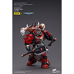 JoyToy Warhammer 40k: Chaos Space Red Corsairs Champ Gotor 1:18 Action Figure