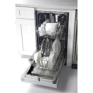 Kucht K7740D Professional 18" Front Control Dishwasher, Stainless Steel