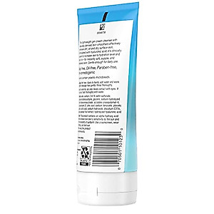 Neutrogena Hydro Boost Gentle Exfoliating Daily Facial Cleanser with Hyaluronic Acid, Clinically Proven to Increase Skin's Hydration Level, Non-Comedogenic Oil-, Soap- & Paraben-Free, 3 x 5 Oz