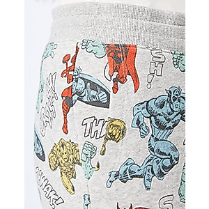 Amazon Essentials Disney | Marvel | Star Wars Women's French Terry Fleece Jogger Sweatpants, Marvel Avengers, Large