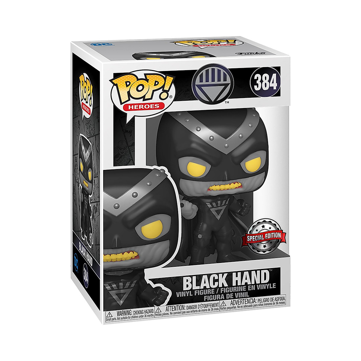 Funko POP! Heroes: DC - Black Lantern - DC Comics - Collectable Vinyl Figure - Gift Idea - Official Merchandise - Toys for Kids & Adults - Comic Books Fans - Model Figure for Collectors and Display