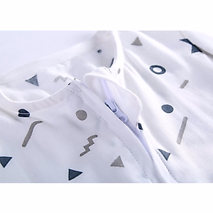 Sincere Muslin Original Cotton Baby boy Girl Sleep Sack with Sleeves Grown Sleep Bag Summer Wearable Blankets 3-4Ymonths Star/L