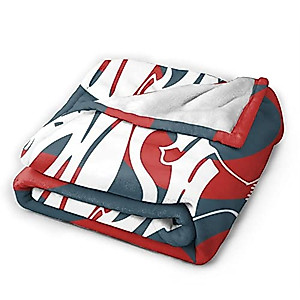 Throw Blanket Super Soft Microfiber Lightweight Cozy Bed Blankets Flannel Blanket for Couch Bed Living Room Gifts for Kids Men Women 60"x50"