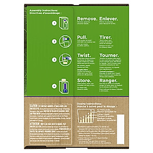 Tide Purclean Plant-Based Epa Safer Choice Natural Laundry Detergent Liquid Soap Eco-Box, Ultra Concentrated High Efficiency (He), 72 Loads