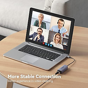 ABLEWE USB to Ethernet Adapter, USB 3.0 to 100/1000 Gigabit Ethernet LAN Network Adapter, RJ45 Internet Adapter Compatible with Laptops MacBook, Surface, macOS, Chrome OS, Windows, Linux