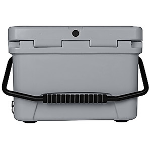 Driftsun 20qt Insulated Ice Chest - Heavy Duty, High Performance Roto-Molded Commercial Grade Cooler (Gray)