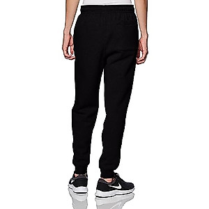 Nike Air Jordan Brooklyn Fleece Men's Pants (as1, Alpha, xx_l, Regular, Regular, Black/Black/White)