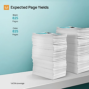 902 902XL Compatible Ink Cartridge Replacement for HP 902XL 902 Ink| Use with Officejet 6978 6968 6962 6958 6970 6950 6960 Printer Tray (Black, Cyan, Magenta, Yellow, 4 Pack)