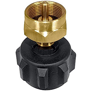 YOUHO Propane Refill Adapter, Fill 1 Pound Bottles from 20lb Tank, QCC1 / Type1 Propane Tank,Solid Brass