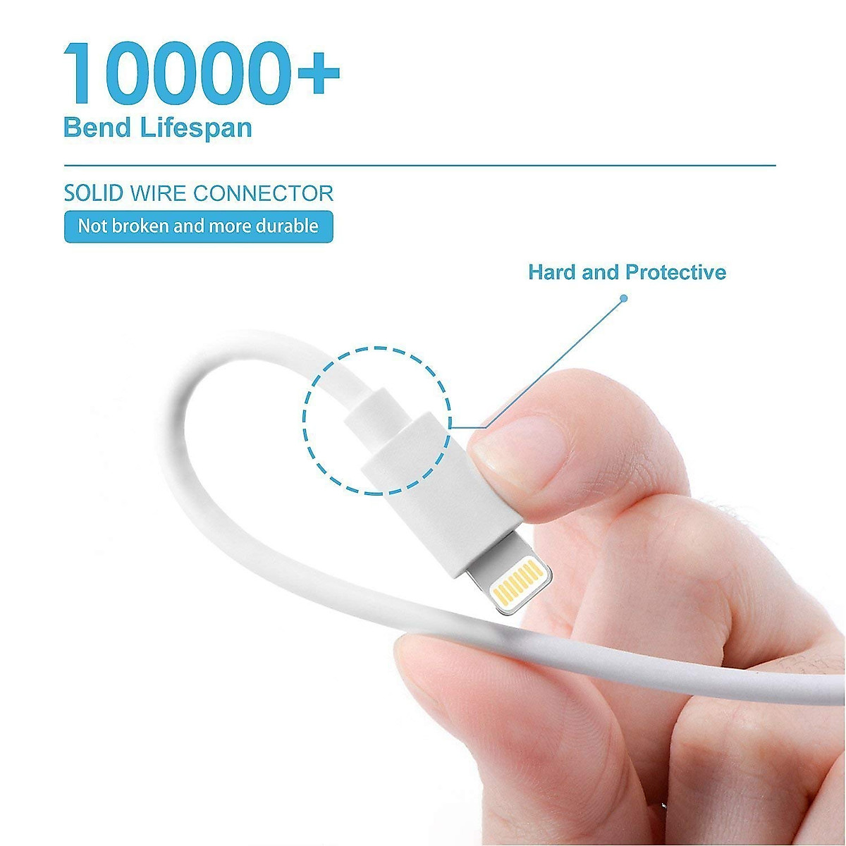 Quntis iPhone Charger 3 Pack 6ft [MFi Certified] iPhone Fast Charging Cable Cord Short USB A to Lightning Cable for iPhone 14 13 12 11 Pro Max XR XS X SE 8 7 6s 6 Plus 5S 5C 5 iPad Air Mini Airpods