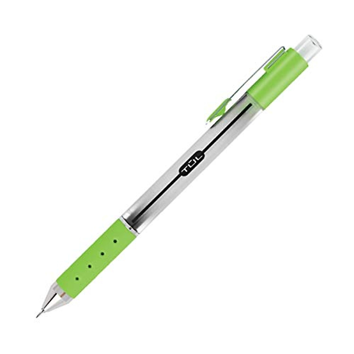 TUL® - Pen - Retractable, Gel Pens, Needle Point, 0.7 Mm, Gray Barrel - 9.1" x 5.65" x 0.5" - Assorted - PK of 8