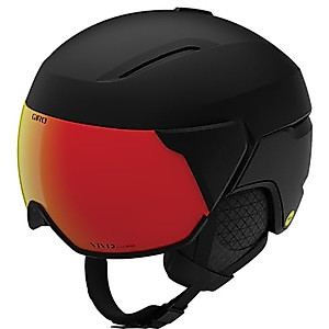 Giro Orbit Spherical MIPS Ski Helmet - Snowboard Helmet with Integrated Shield For Men & Women - Matte Black - Size L (59-62.5cm)