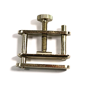 EISCO Tube Clamp, 1-5/16" - Hoffman-Style - Nickel Plated Brass