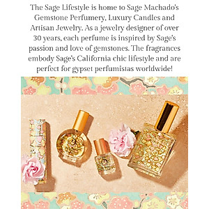 Pearl Organic Perfume Spray by Sage- 2 oz, Vegan & Cruelty-Free, Subtle Scent, Vanilla, Sandalwood, Musk