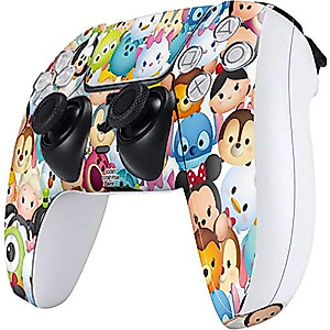 Skinit Decal Gaming Skin Compatible with PS5 Controller - Officially Licensed Disney Tsum Tsum Animated Characters Design