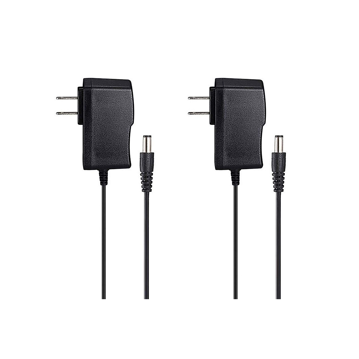NOYITO 5V 1A Power Adapter AC120V 100-240V to DC 5V 1000mA 5W Power Supply Black Cable Length 4.9 ft (Pack of 2)