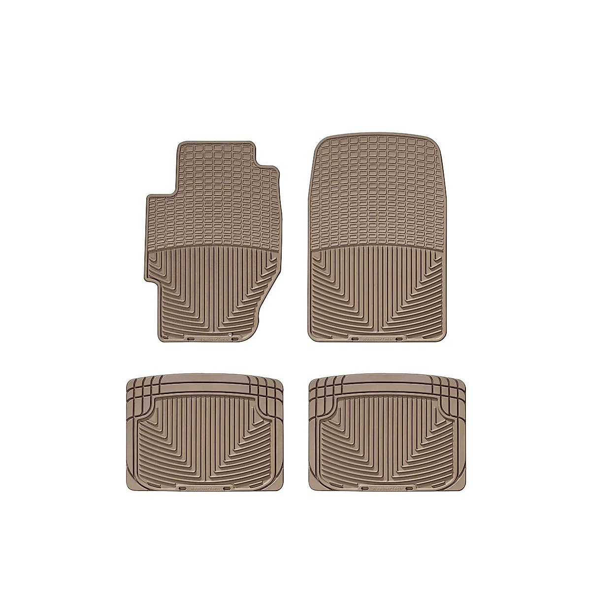 WeatherTech All-Weather Floor Mats for RL, Vigor, Integra, RSX, Prelude, CL - 1st & 2nd Row (W34TN-W20TN), Tan