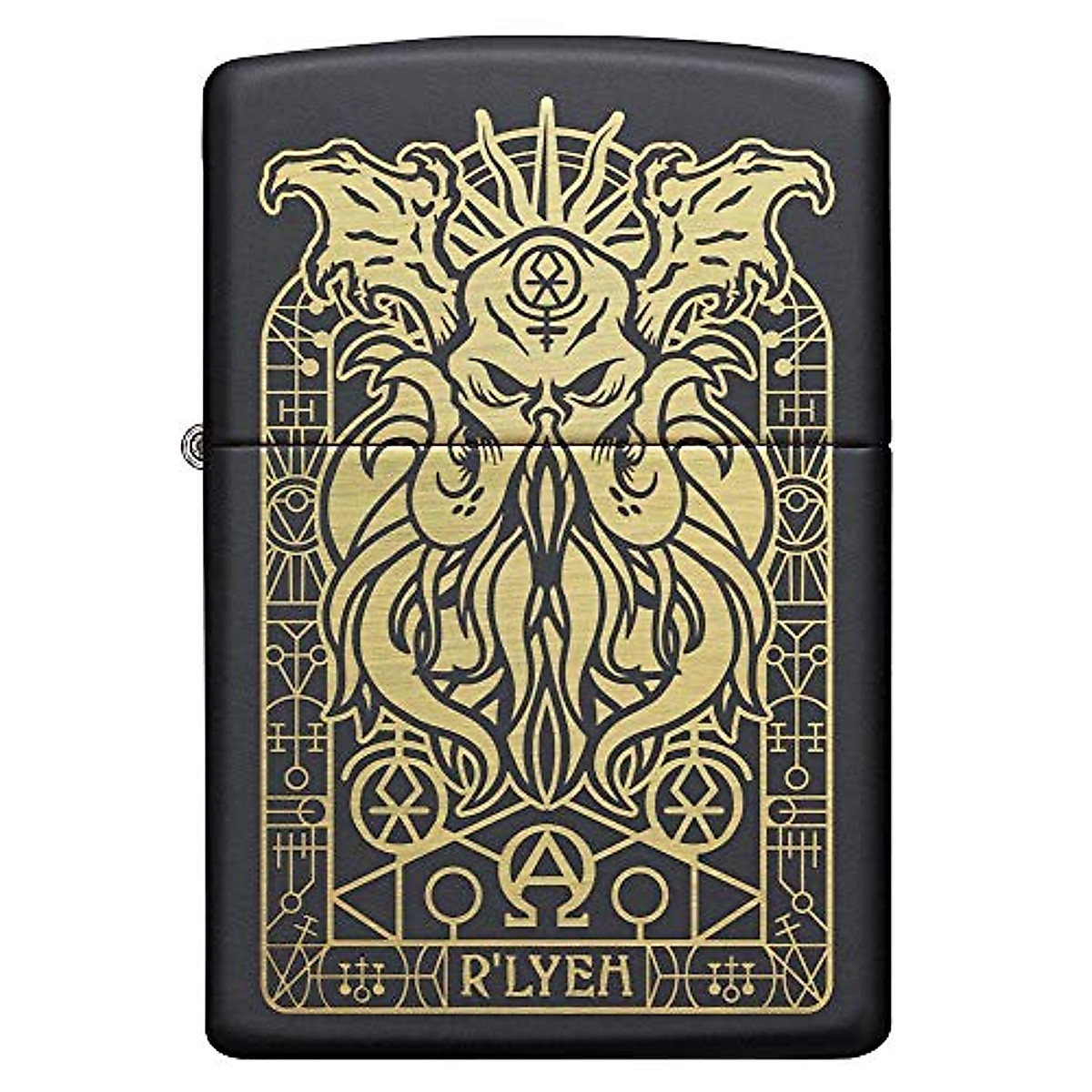 Zippo 29965 Monster Design Black Matte Pocket Lighter