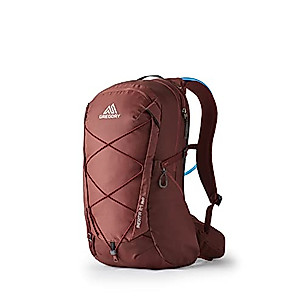 Gregory Mountain Products Inertia 24 H2O Hydration Backpack, Brick Red, One Size
