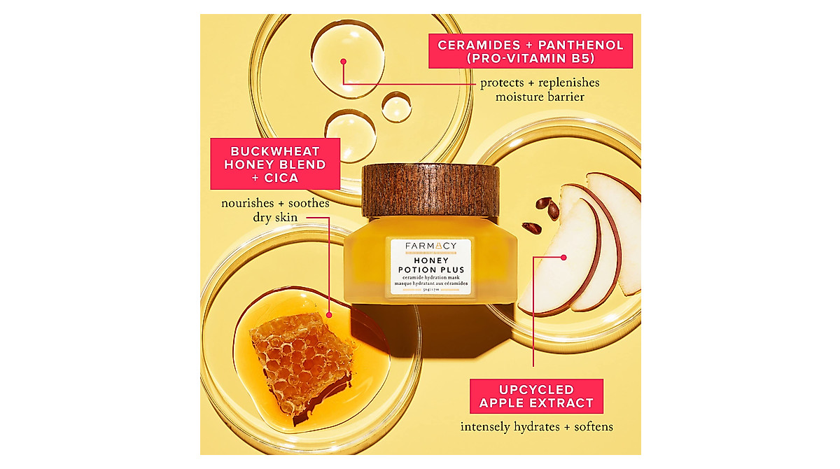 Farmacy Honey Potion Face Mask - Hydrating & Nourishing