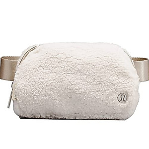 Lululemon Athletica Everywhere Fleece Belt Bag (Light Ivory)