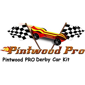 Pintwood Pro Plastic snap-Off Racing Accessories for Derby Cars