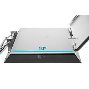 Ematik Tortilla Press 10in Stainless Steel Tortilla Machine Tortilla Maker Restaurant Commercial Grade Heavy Duty, 10in Inch