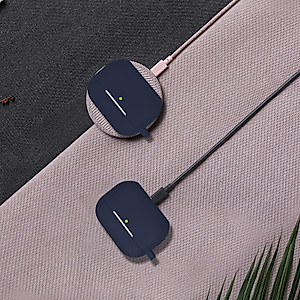 MILPROX Compatible for AirPods Pro 2nd Case, Protective Skin Cover with Keychain Silicone Strap Rope, Shockproof Soft Slim Cases Accessories Compatible for AirPods Pro 2 - White