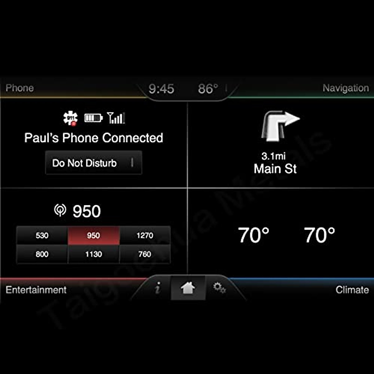 Taigoehua Metals for Ford Navigation SD Card SYNC USA and Canada 50 Cities Maps | A12 Navigation SD Card Correct Lane Guidance | GM5T-19H449-AF
