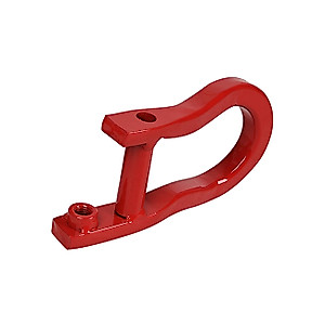 TOPAZ 84192871 2PCS Red Tow Hooks Compatible with 2007-2019 Chevy Silverado GMC Sierra 1500