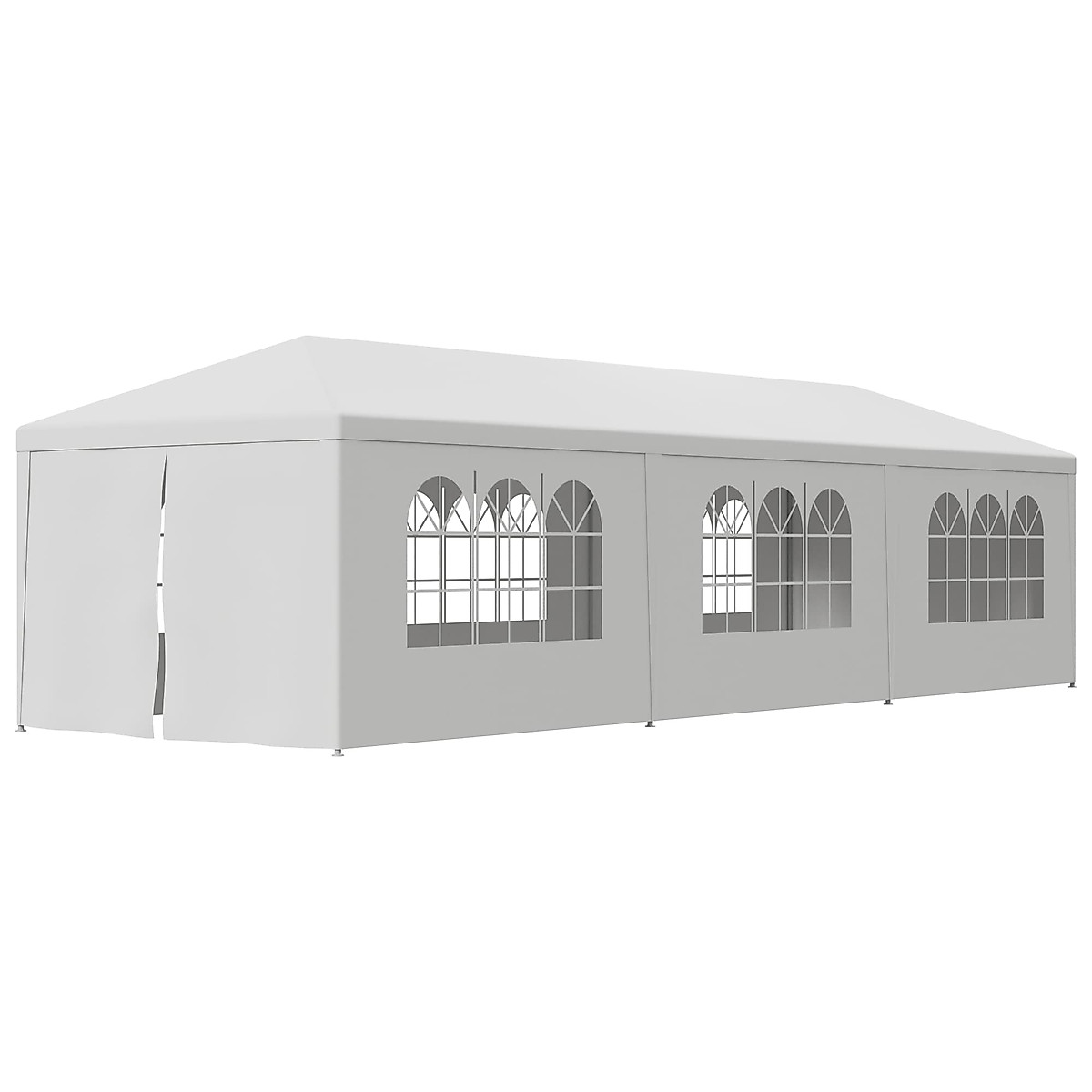 BBBuy 10'x30' Outdoor Party Wedding Tent Canopy Waterproof Camping Gazebo BBQ Shelter Pavilion Heavy Duty, 8 Removable Sidewalls (10x30)