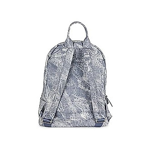 Bari Lynn Bandana Pink/Grey/Blue backpack