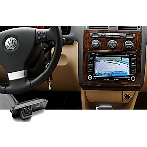 BW Car Rear View Reversing Camera for Volkswagen - Black