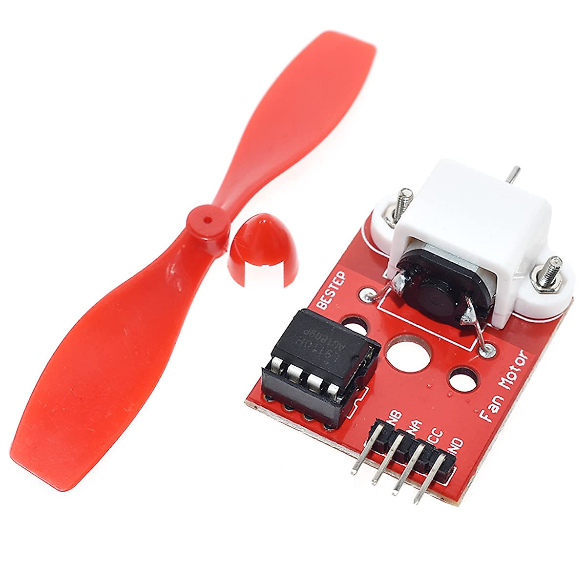 DKARDU L9110 Fan Drive Module Fan Module Robot Design and Development Control MCU Development Board with Male and Female Dupont Cables,for Arduino Smat Car