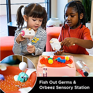 MEandMine Healing Lab- Science Kit - Immune System, Magnetic Fishing Game- Fish Out Germs Sensory Toys- Learning & Education Toys for Kids 4-7 - STEM Toy