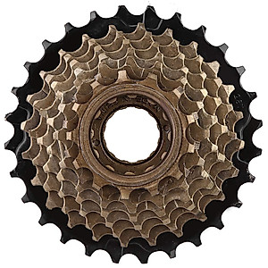 Yosoo Health Gear 8 Speed Freewheel Threaded, 8 Speed Cassette, Bike Freewheel 8 Speed 11-28t, Bike Cassette Screw on Freewheel Mountain Bike Freewheel Set