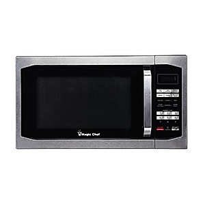 Magic Chef MCM1611ST 1100W Oven, 1.6 cu.ft, Stainless Steel Microwave