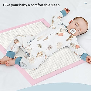 Disposable Changing Pad (50 Pack), Baby Incontinence Changing Pads Diaper UnderPads, Super Soft, Ultra Absorbent & Waterproof, Covers Any Surface for Baby Diaper Changes, Large Size 18 x 24 inch